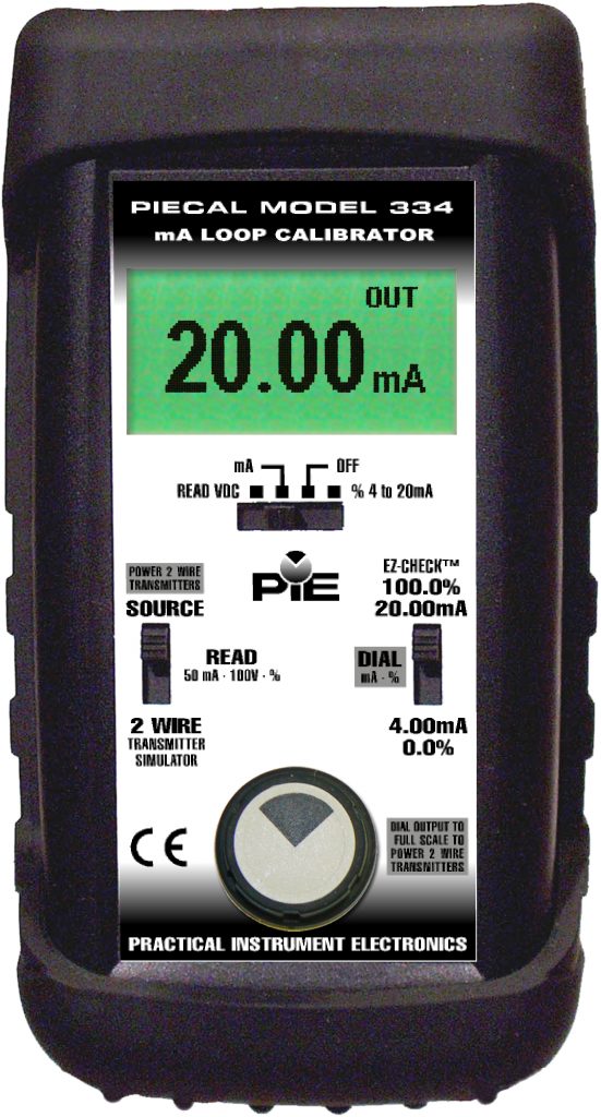 PIE 334 - Milliamp Loop Calibrator - Deltakon Sales